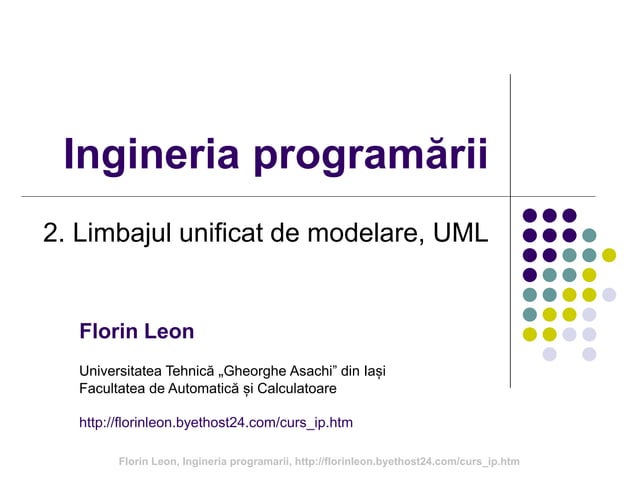 Limbaje de modelare. UML | PDF
