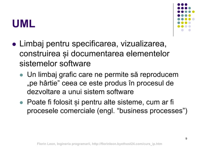 Limbaje de modelare. UML | PDF