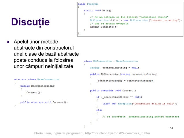 Sabloane de proiectare creationale (I) | PPT