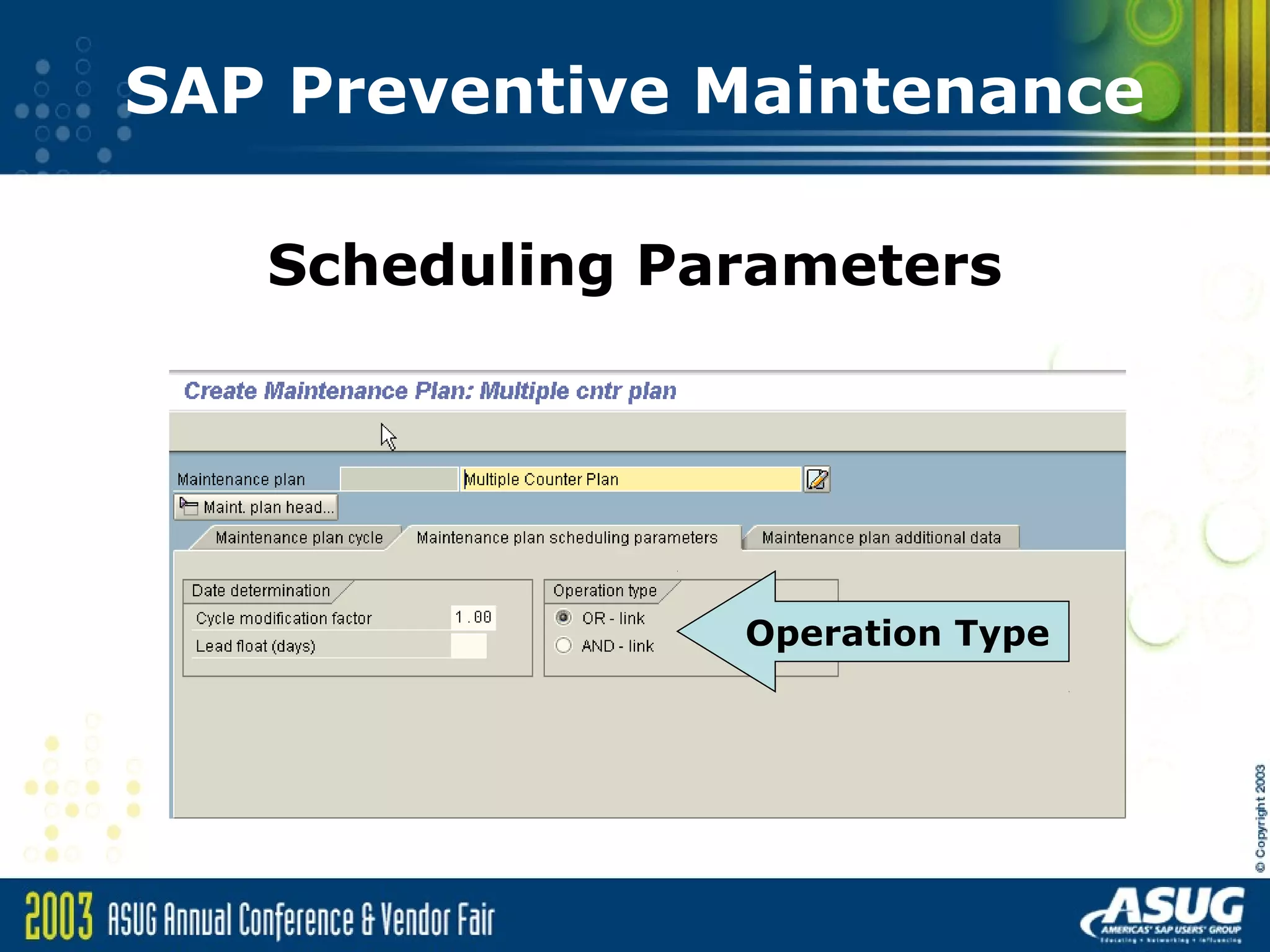 SapPreventive Maintenance | PPT