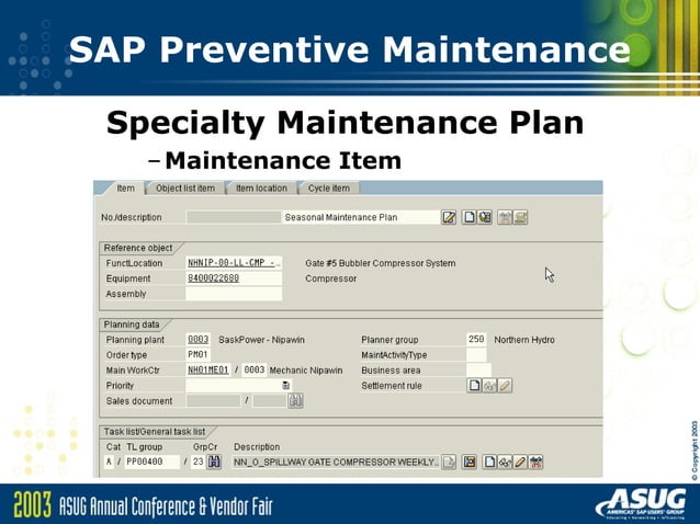 SapPreventive Maintenance | PPT