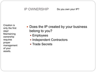 Intellectual Property 101 - A Basic Guide to Understanding IP. | PPT
