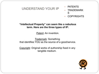 Intellectual Property 101 - A Basic Guide to Understanding IP. | PPT