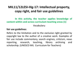 Ip17 dlp mil q1 lc 17 understanding of the intellectual property, copy ...