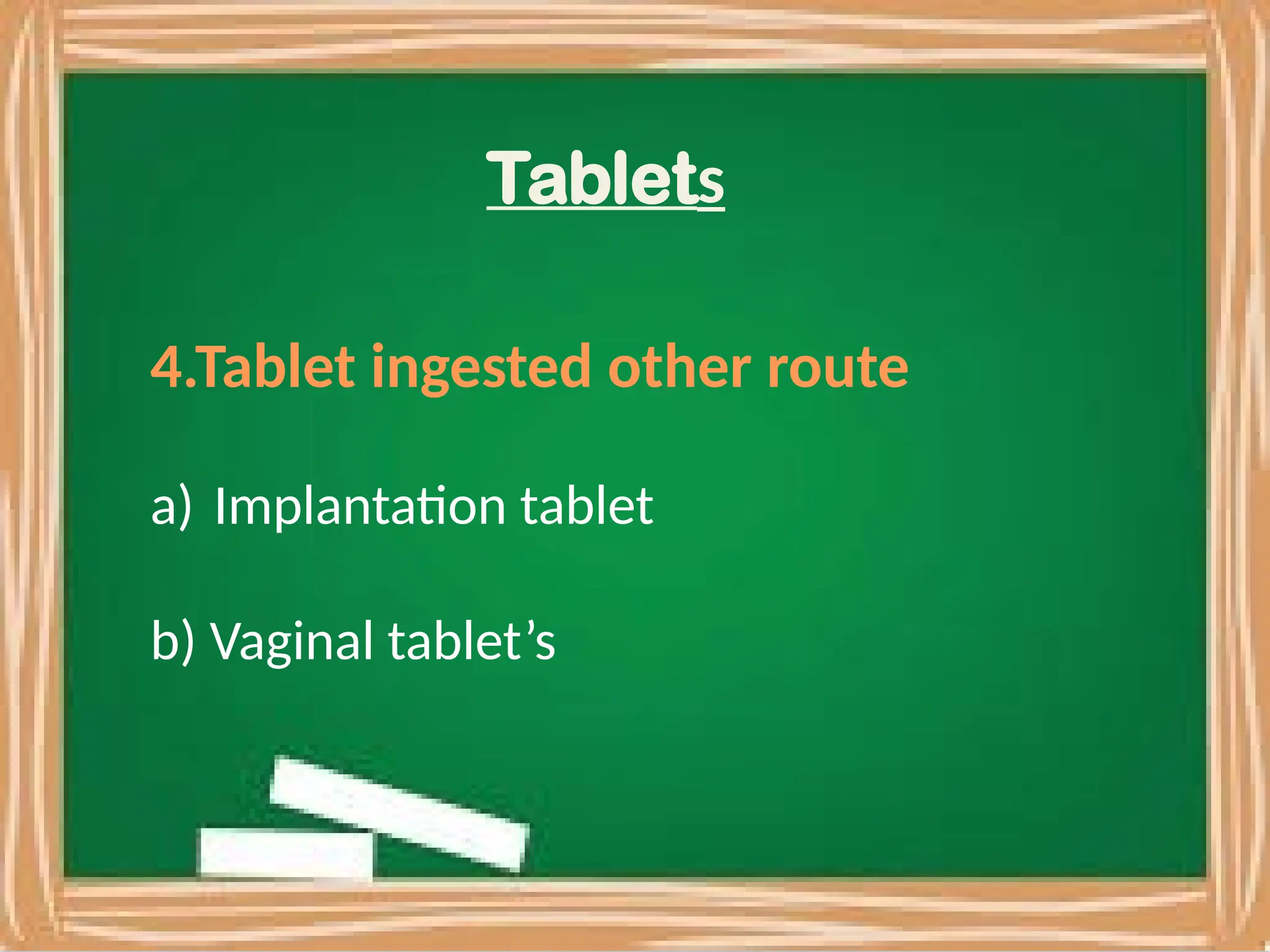 Tablets •|• [types of tablets] and classification of tablets | PPTX