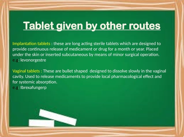 Tablets •|• [types of tablets] and classification of tablets | PPTX