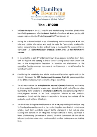 IP 200 Introduction | PDF