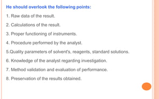 IP 2 Unit 4 NABL, OOS, GLP.pdf | Chemistry | Science