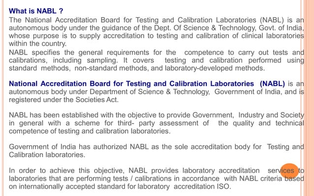 IP 2 Unit 4 NABL, OOS, GLP.pdf | Chemistry | Science
