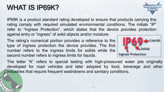 What is IP69K? | PDF | Home Appliances | Home & Garden