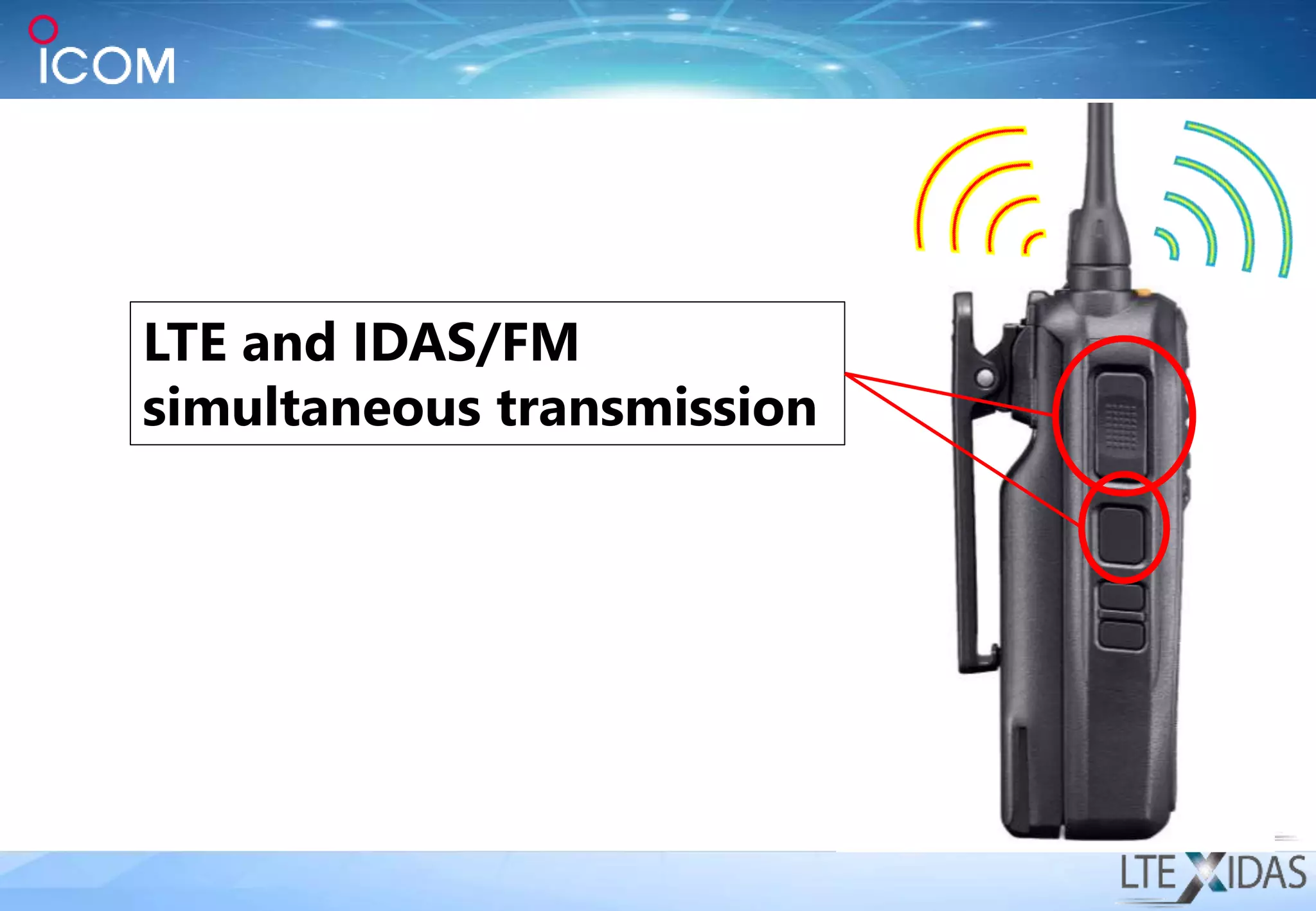 Introducing the Icom IP730D Hybrid LTE/Licenced Professional Two Way ...