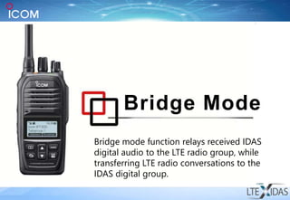 Introducing the Icom IP730D Hybrid LTE/Licenced Professional Two Way ...