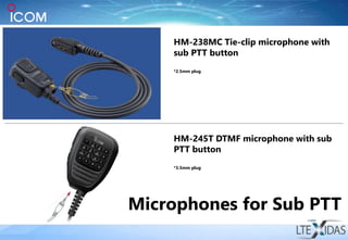 Introducing the Icom IP730D Hybrid LTE/Licenced Professional Two Way ...