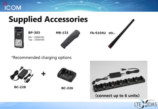 Introducing the Icom IP730D Hybrid LTE/Licenced Professional Two Way ...