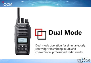 Introducing the Icom IP730D Hybrid LTE/Licenced Professional Two Way ...