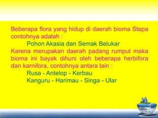 Bioma Padang Rumput | PPTX