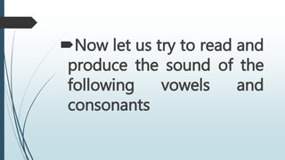 International Phonetic Alphabet | PPTX