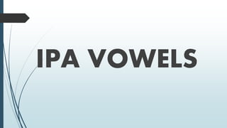 International Phonetic Alphabet | PPTX