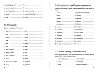 IPA transcription exercises | PPT