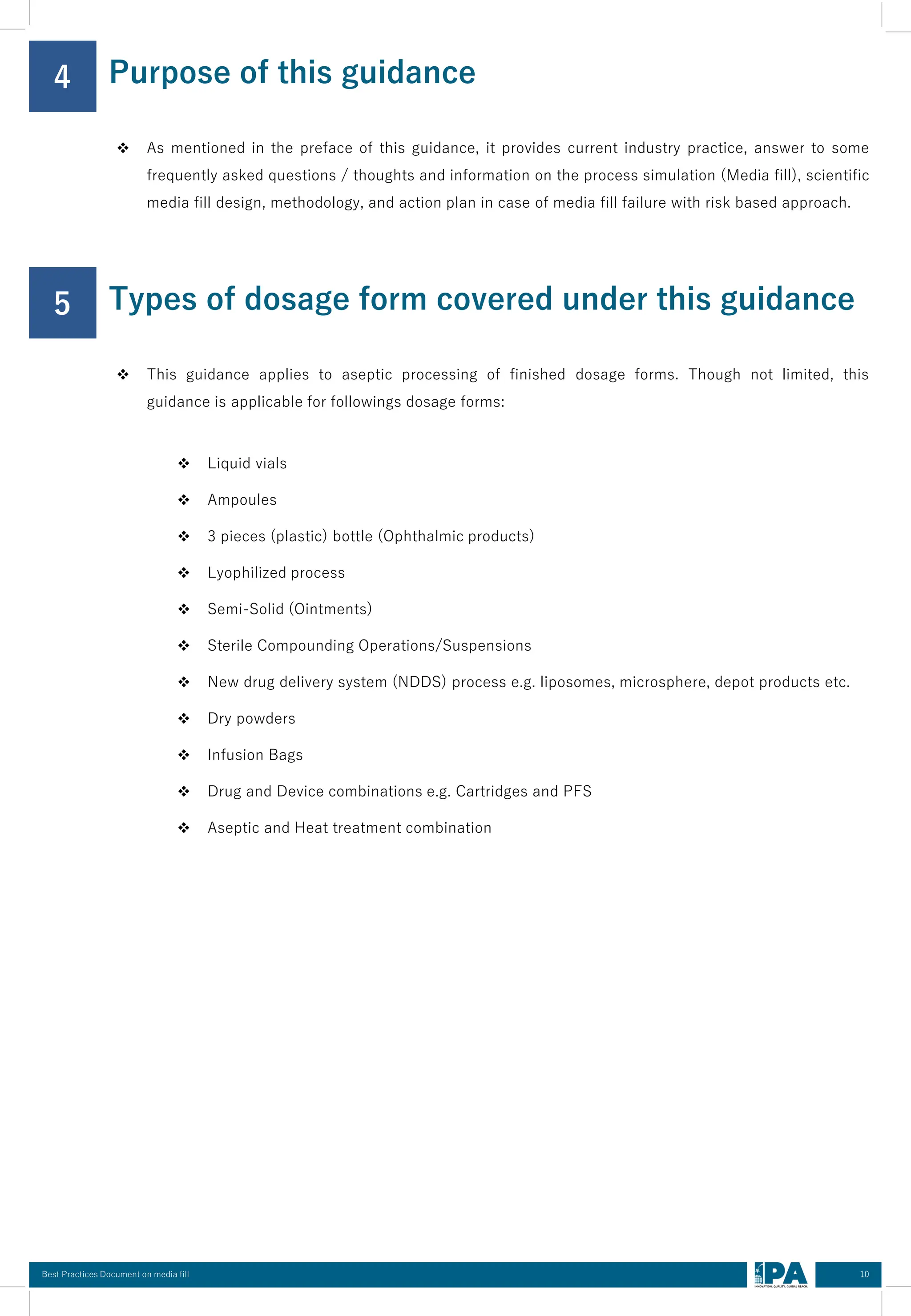 Best Practices on Media Fill | PDF