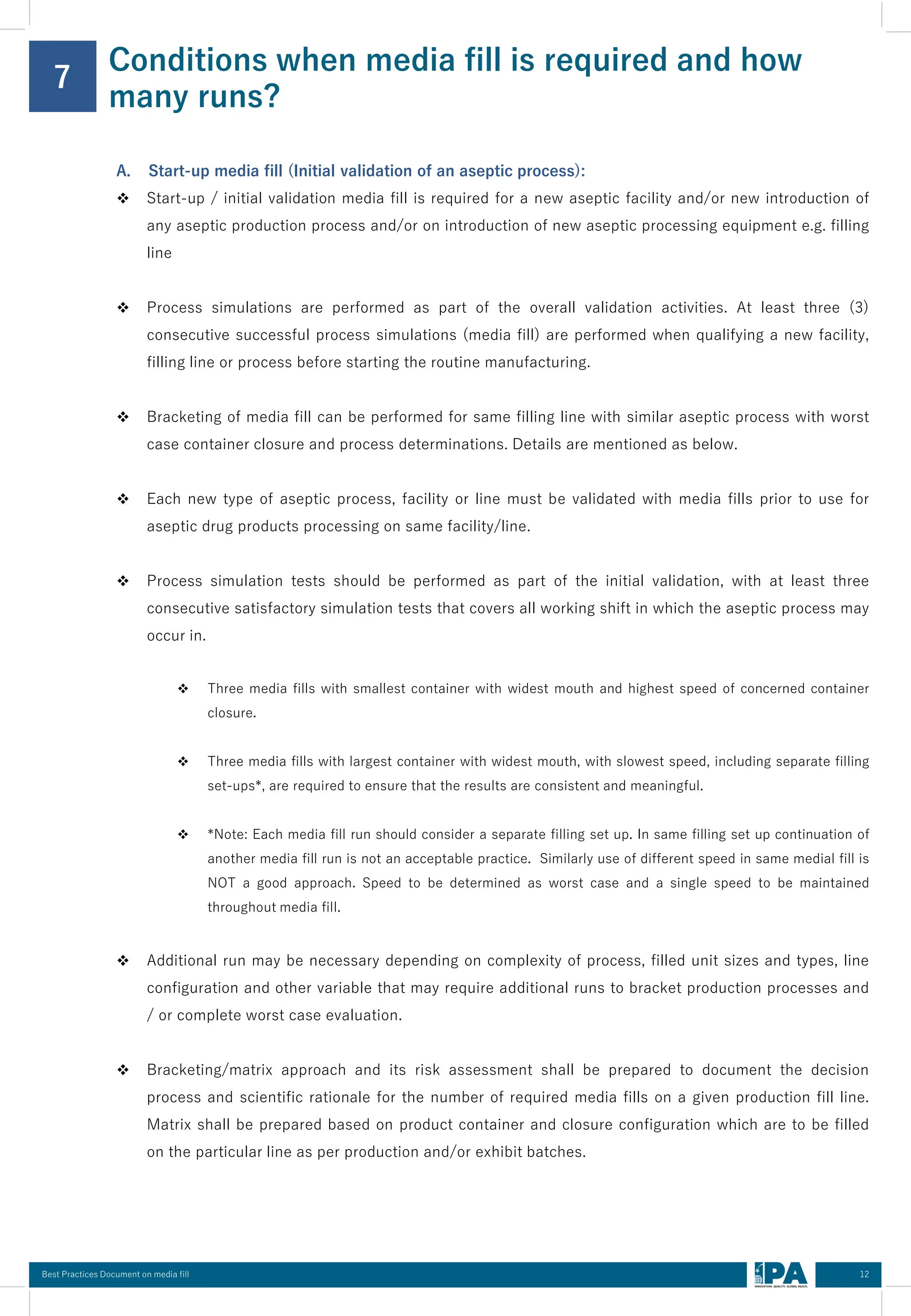 Best Practices on Media Fill | PDF