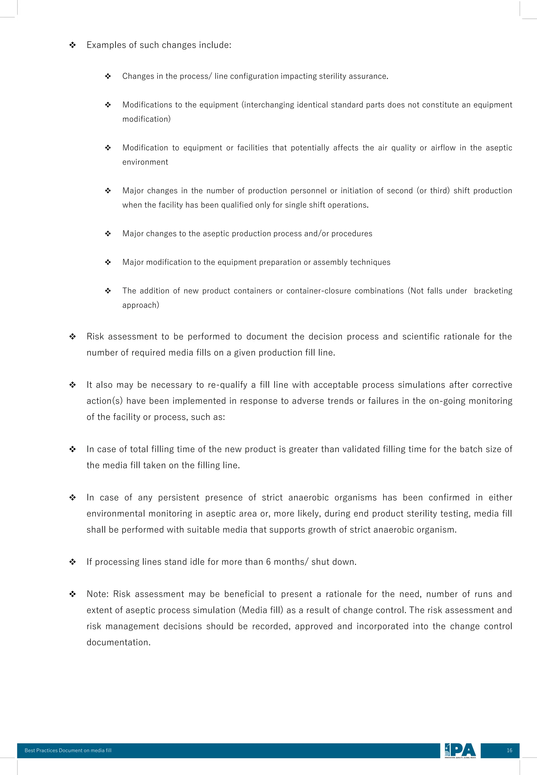 Best Practices on Media Fill | PDF