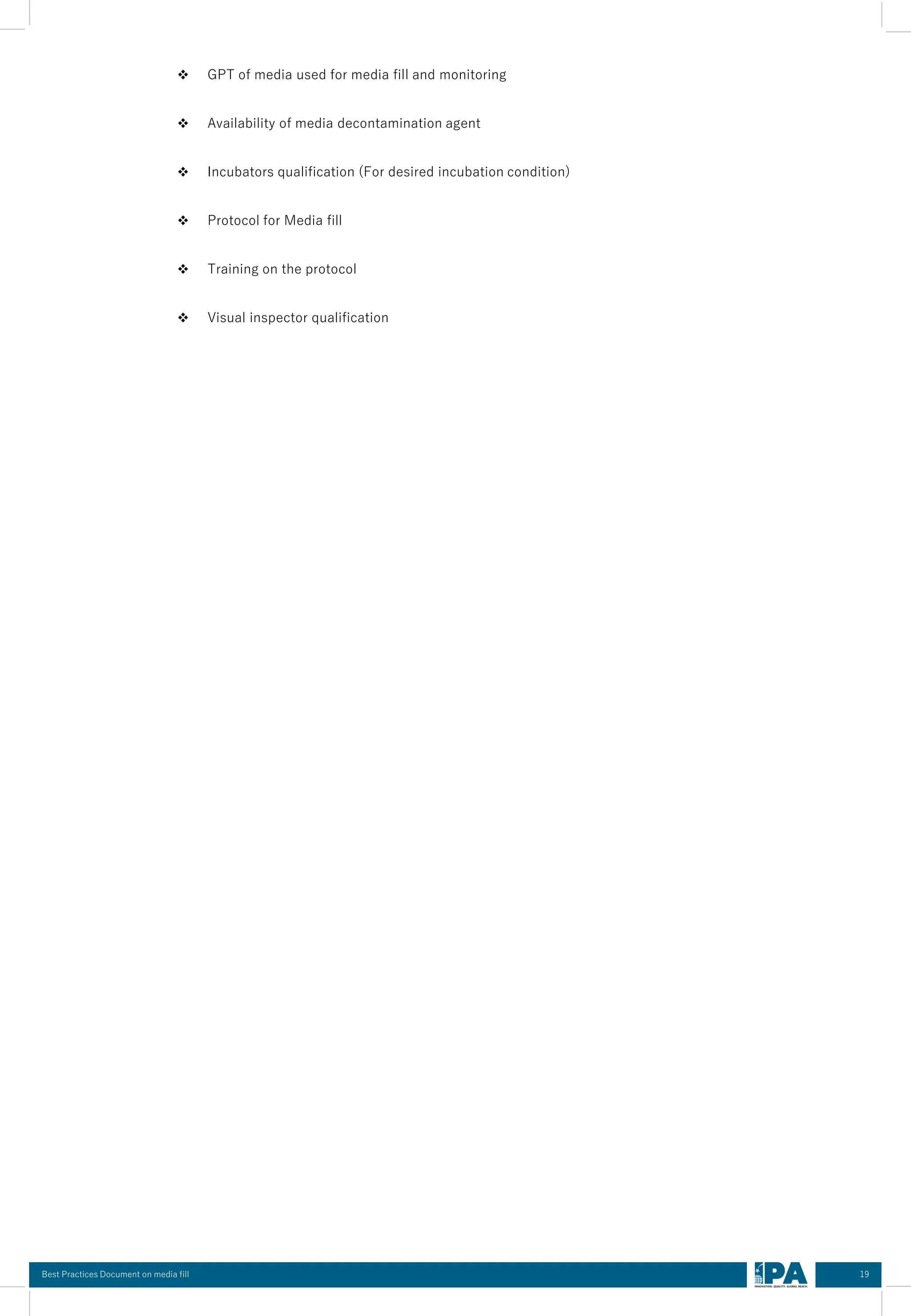 Best Practices on Media Fill | PDF