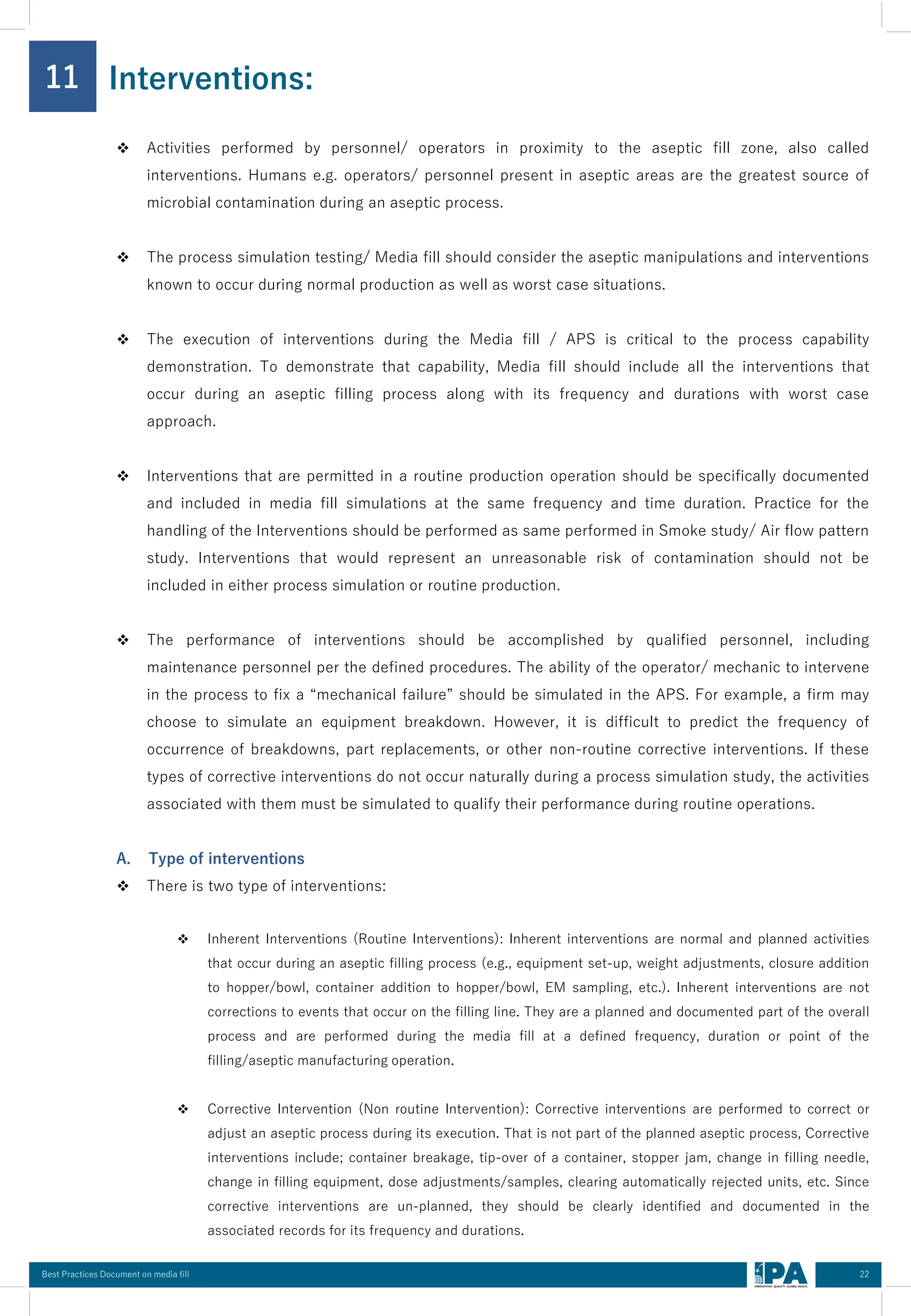 Best Practices on Media Fill | PDF