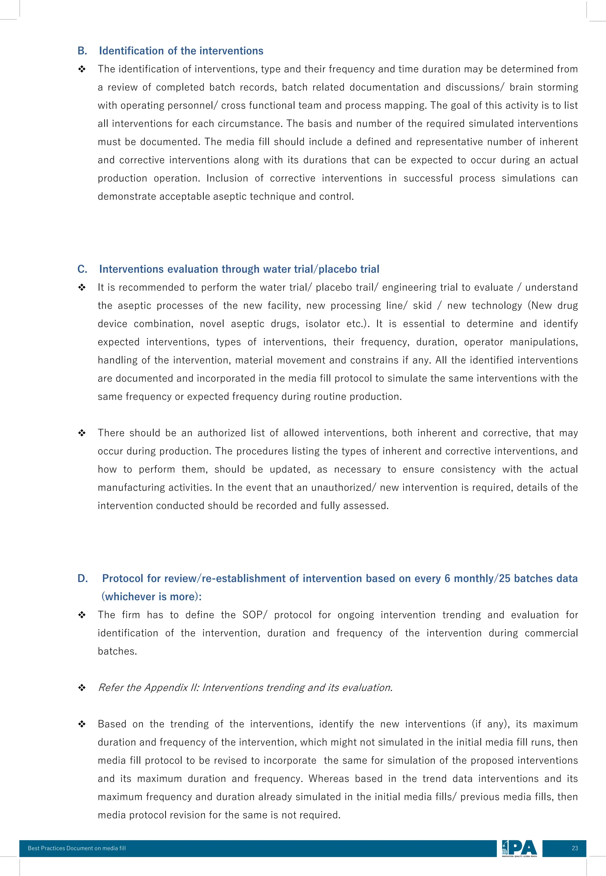Best Practices on Media Fill | PDF