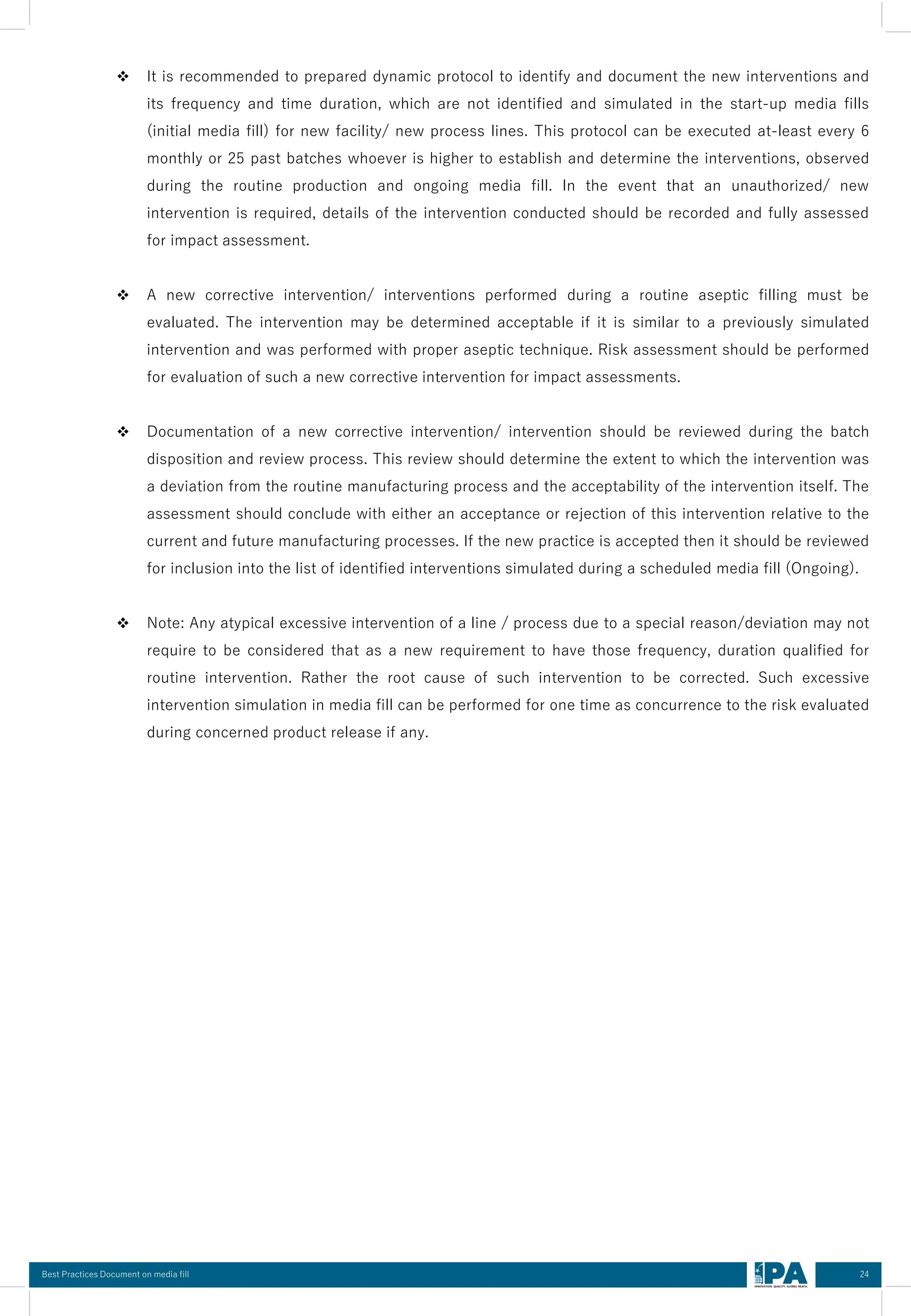 Best Practices on Media Fill | PDF