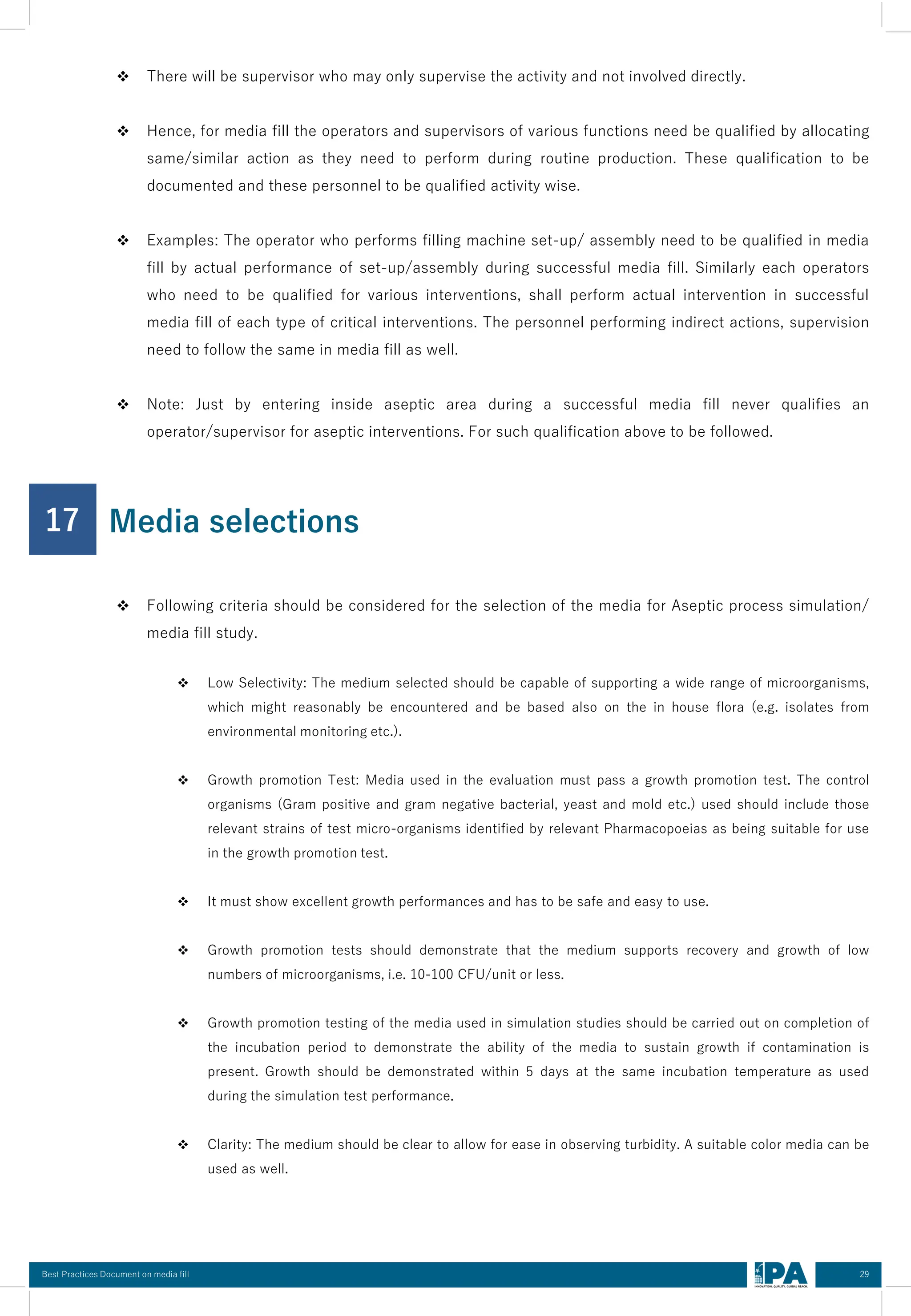 Best Practices on Media Fill | PDF