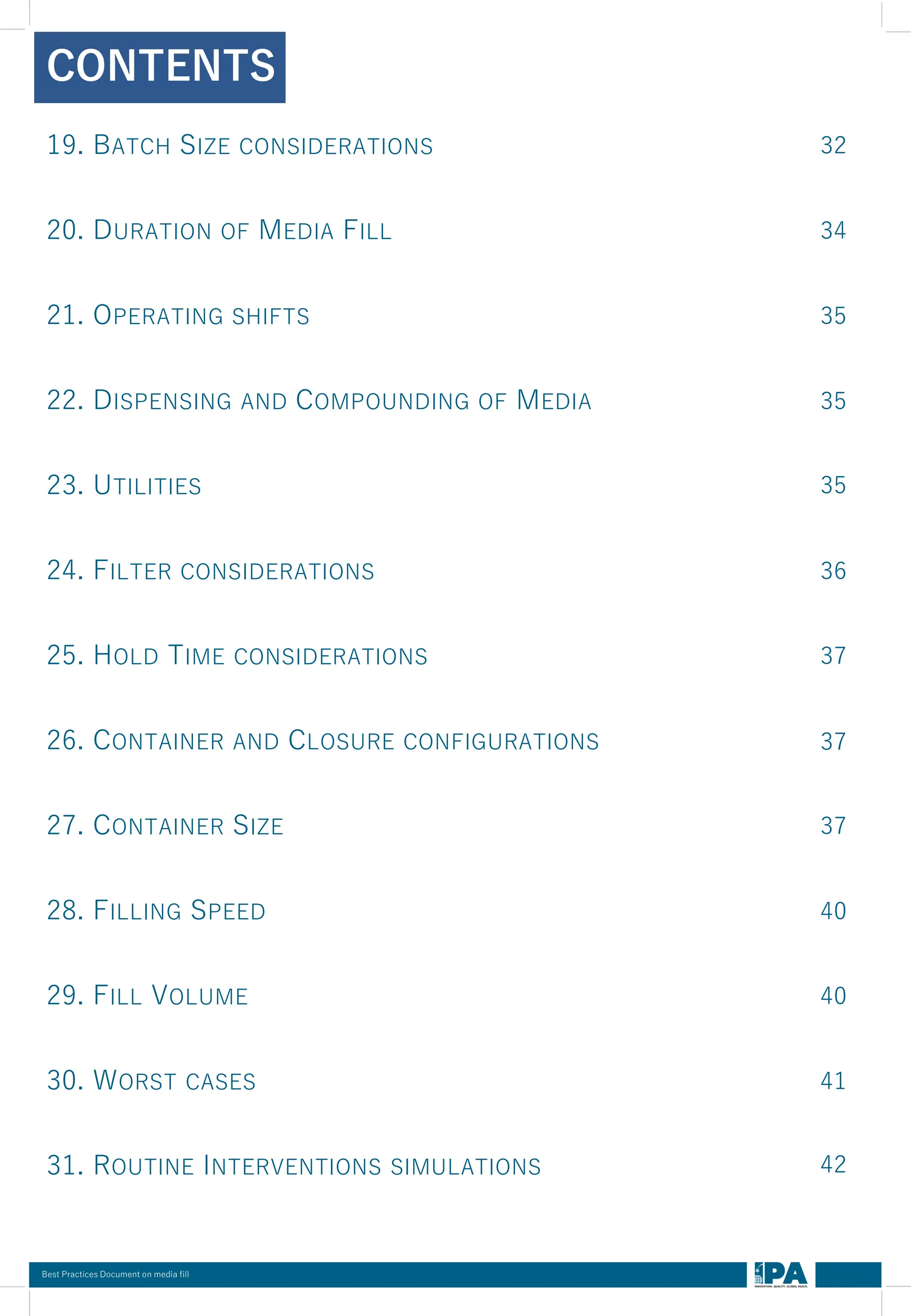 Best Practices on Media Fill | PDF