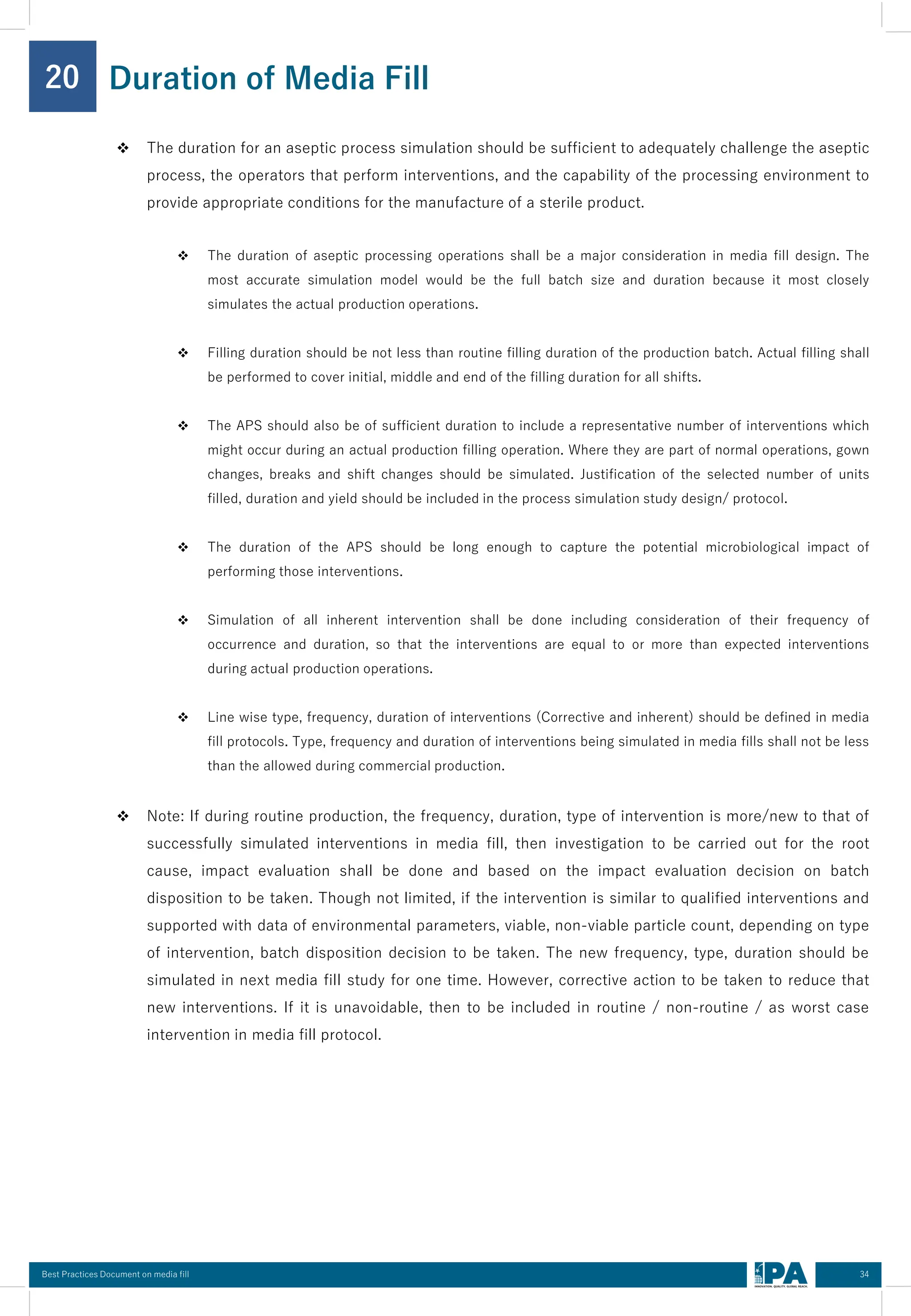 Best Practices on Media Fill | PDF