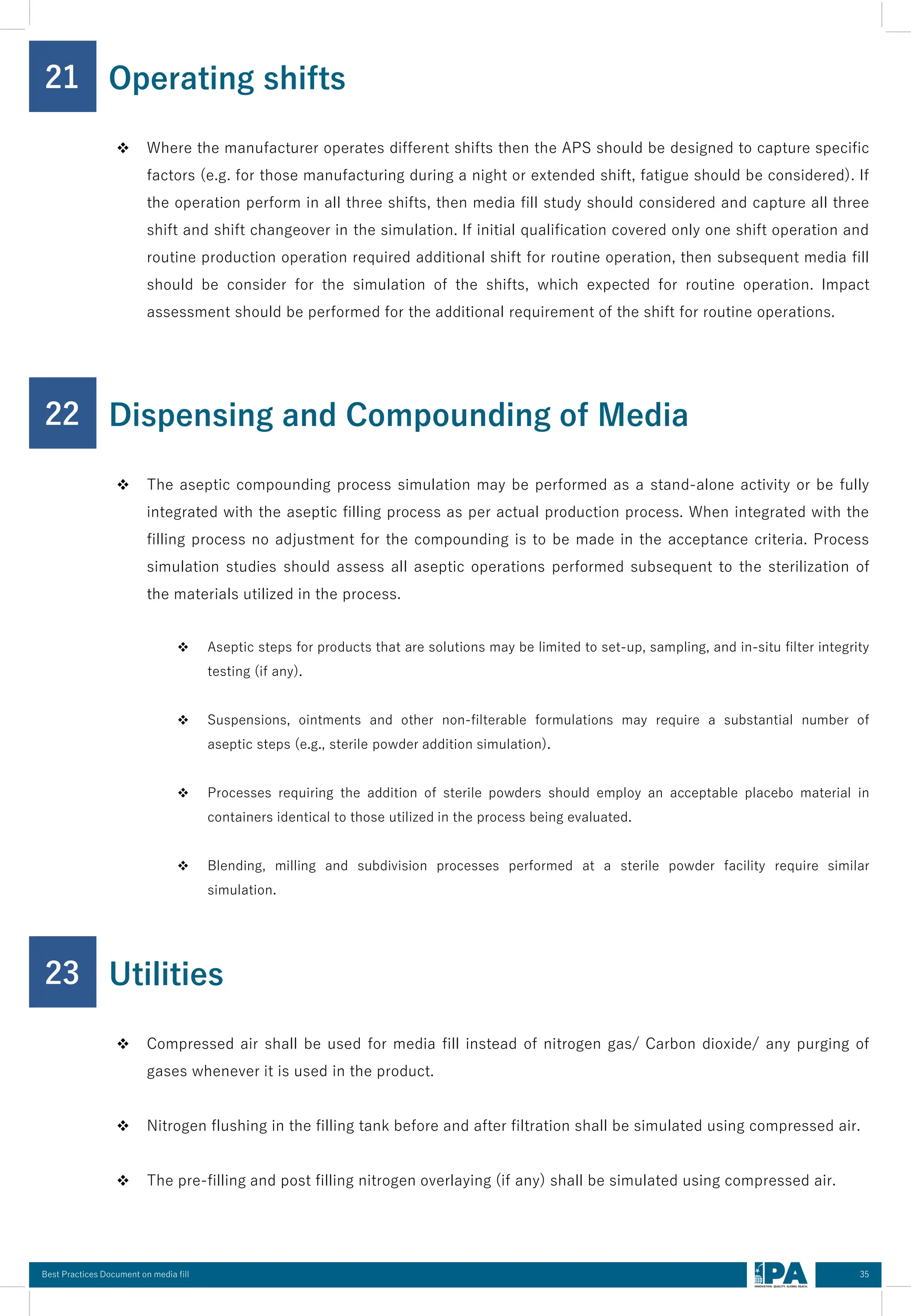 Best Practices on Media Fill | PDF