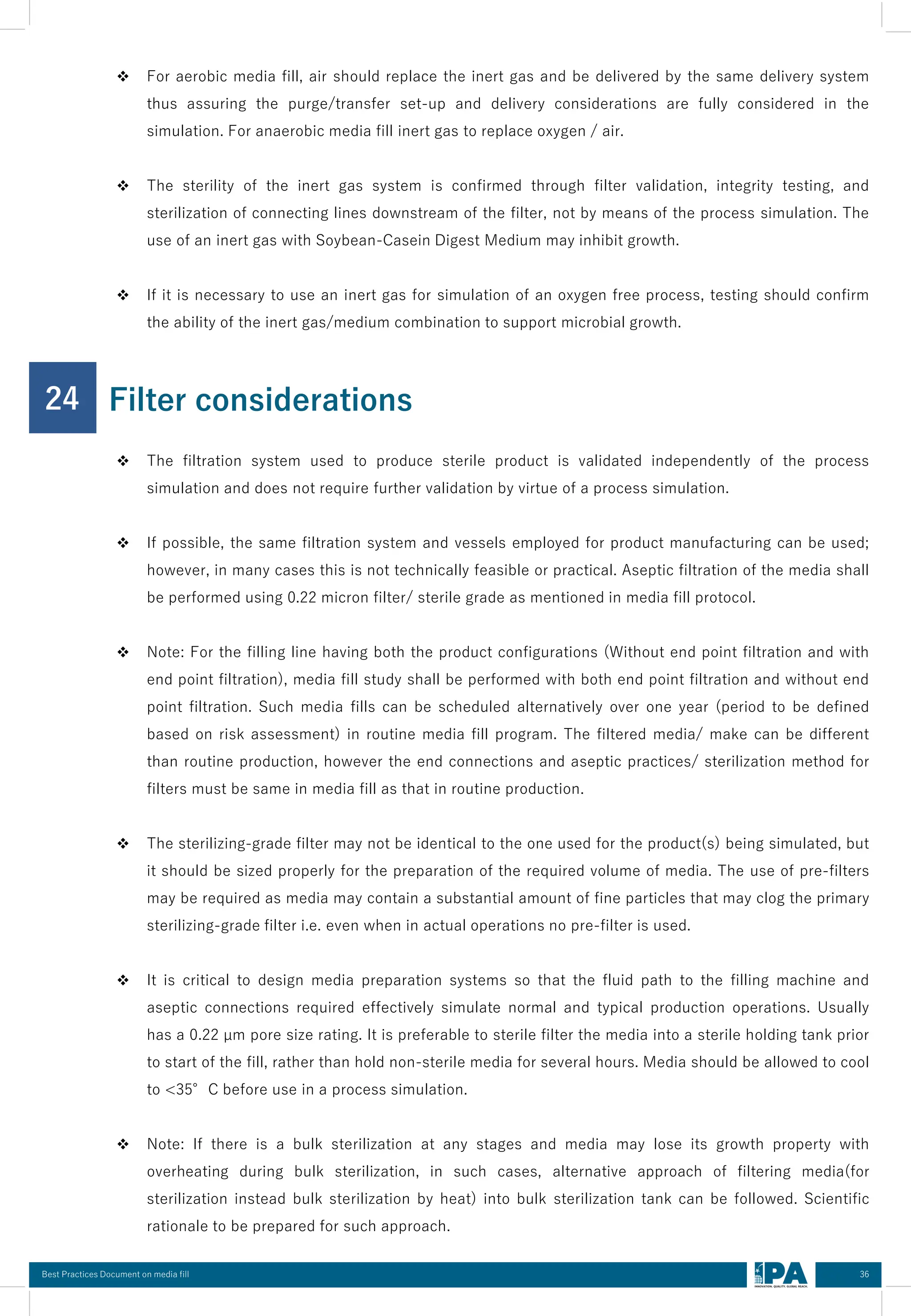 Best Practices on Media Fill | PDF