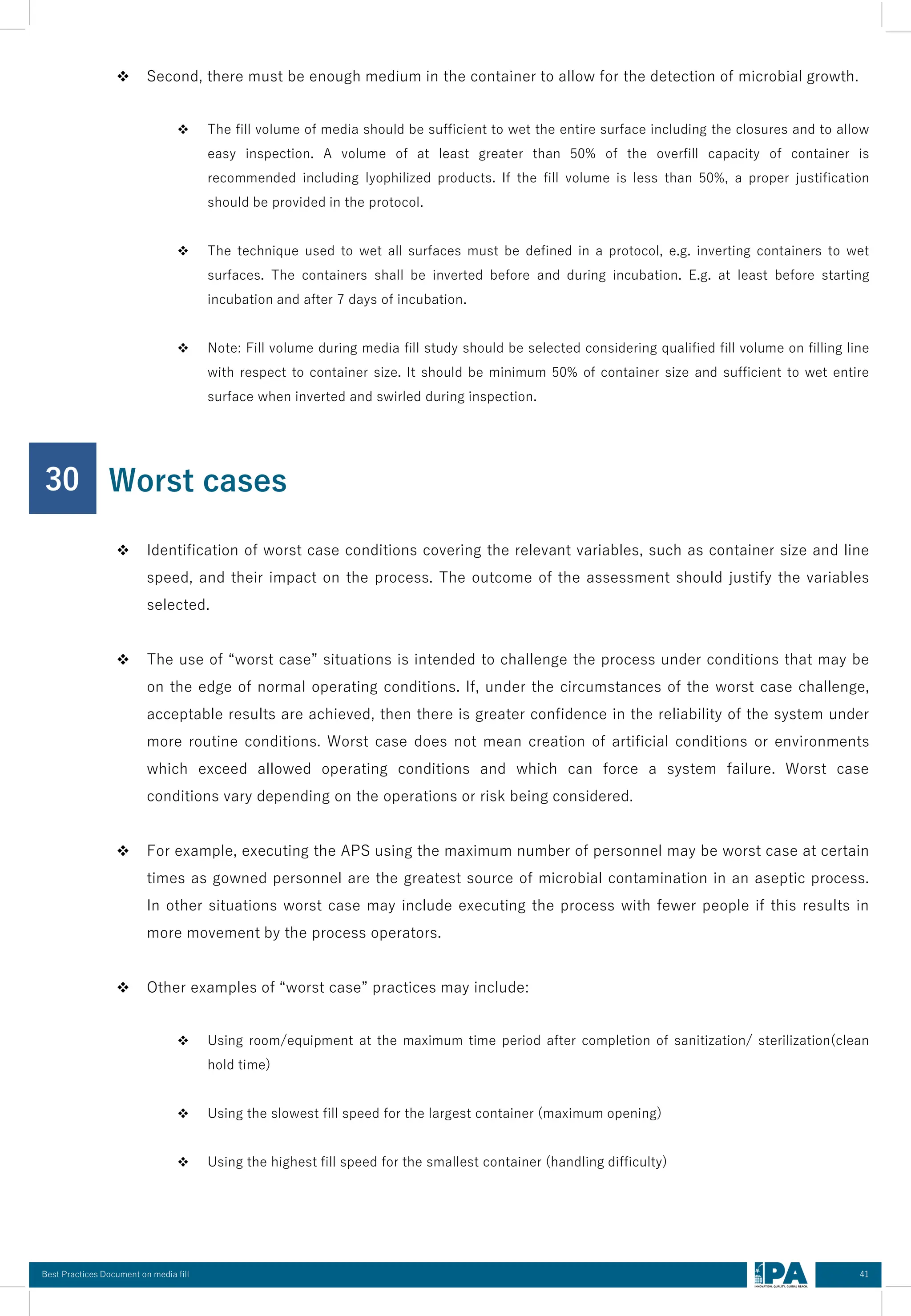 Best Practices on Media Fill | PDF