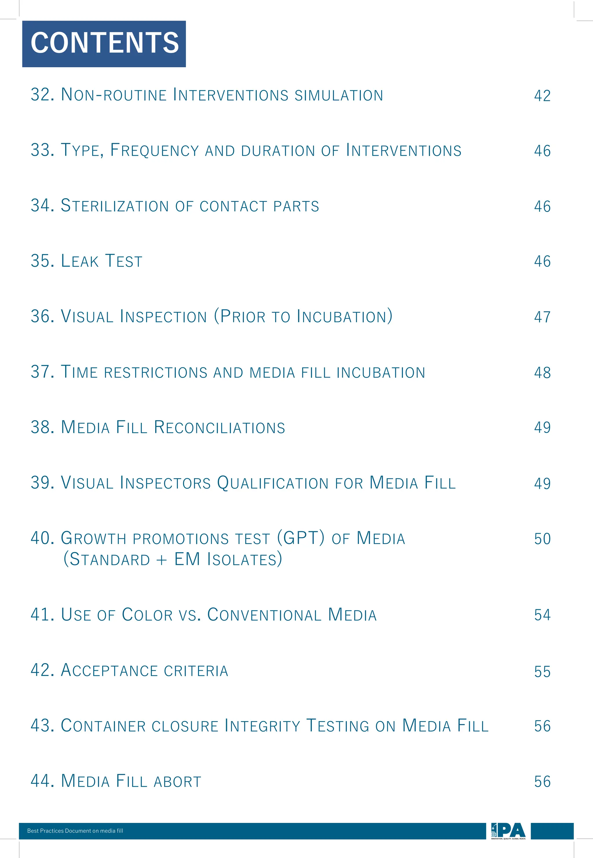 Best Practices on Media Fill | PDF