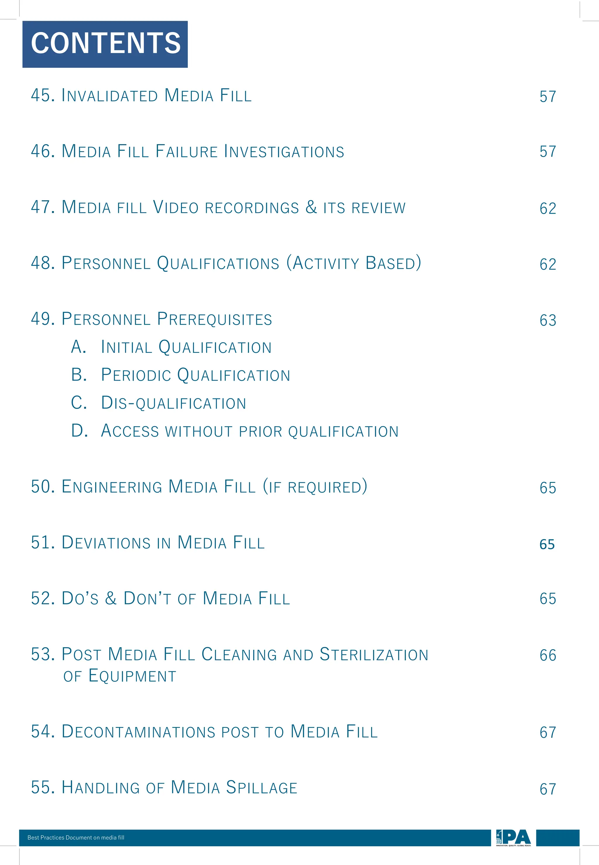 Best Practices on Media Fill | PDF