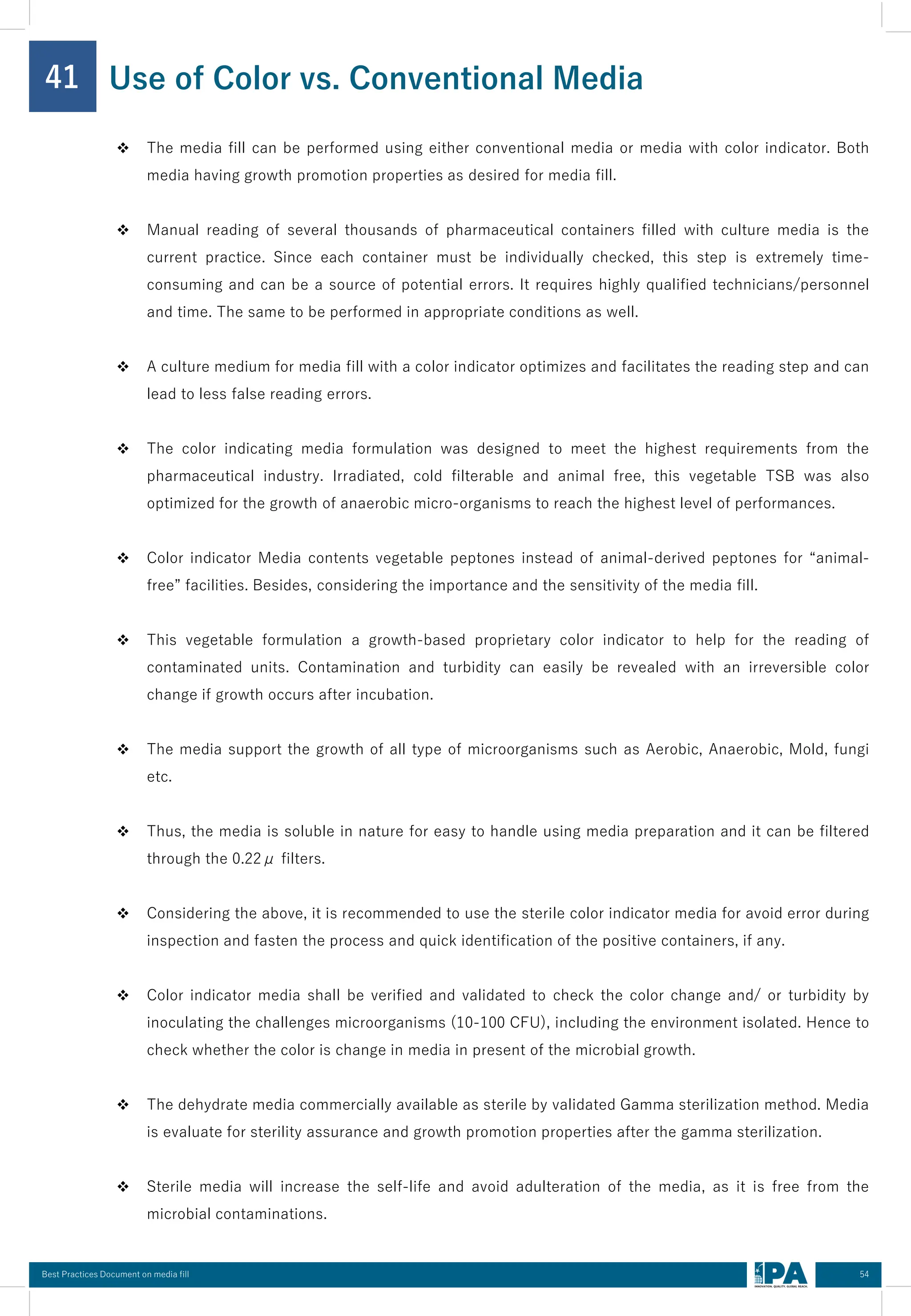 Best Practices on Media Fill | PDF