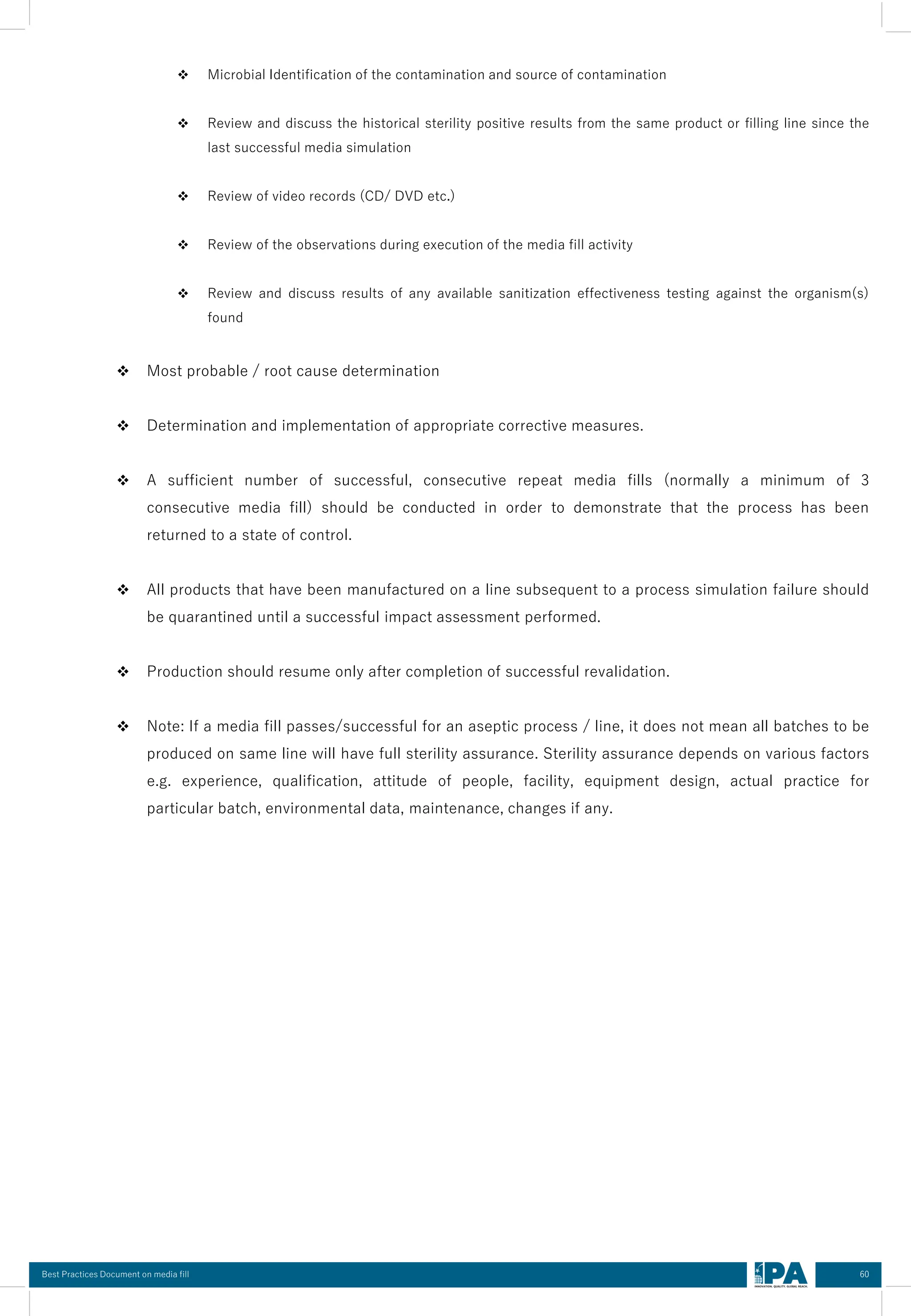 Best Practices on Media Fill | PDF