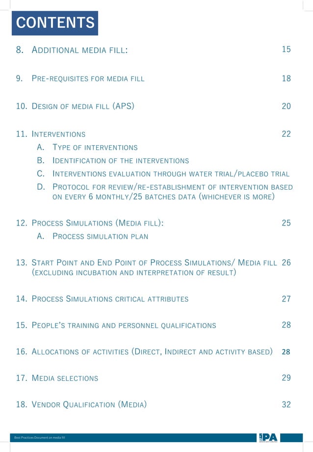 Best Practices on Media Fill | PDF