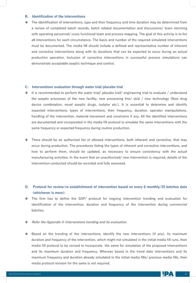 Best Practices on Media Fill | PDF
