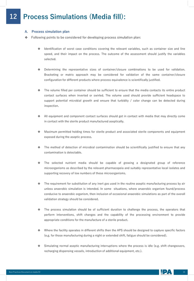 Best Practices on Media Fill | PDF