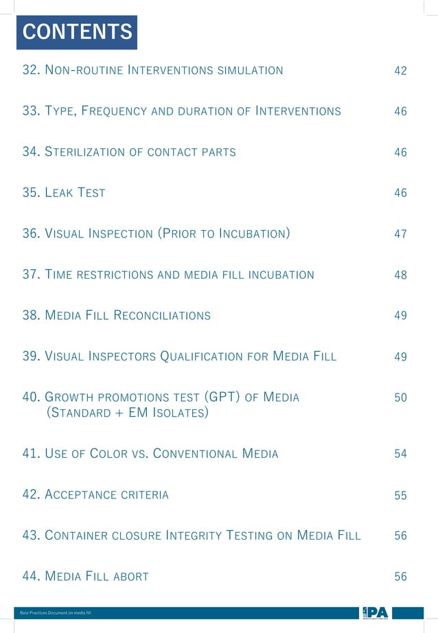 Best Practices on Media Fill | PDF