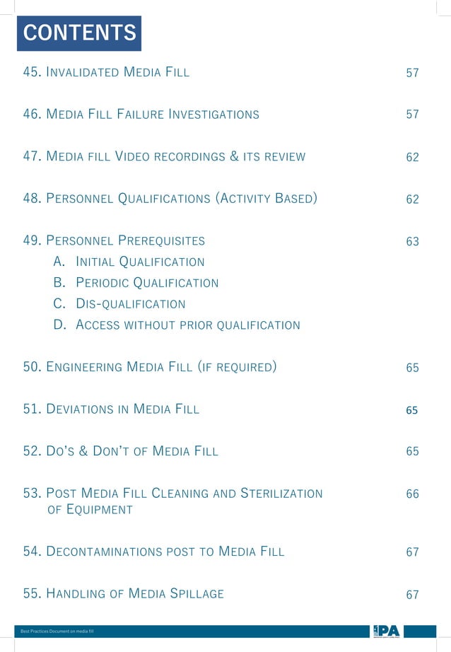 Best Practices on Media Fill | PDF