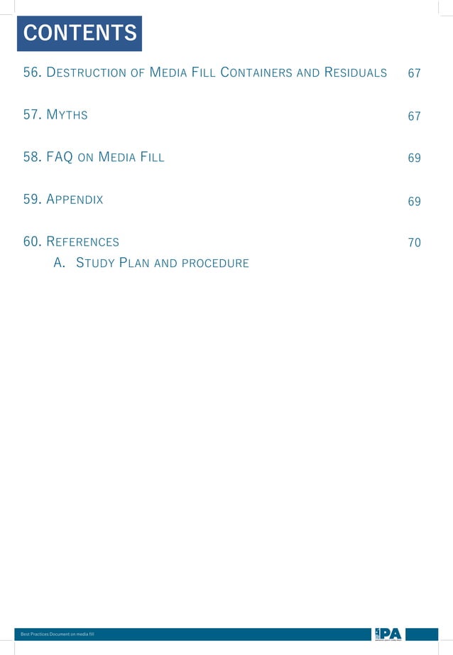 Best Practices on Media Fill | PDF