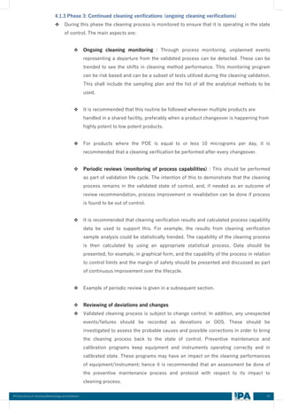 Cleaning Methodology and Validation | PDF