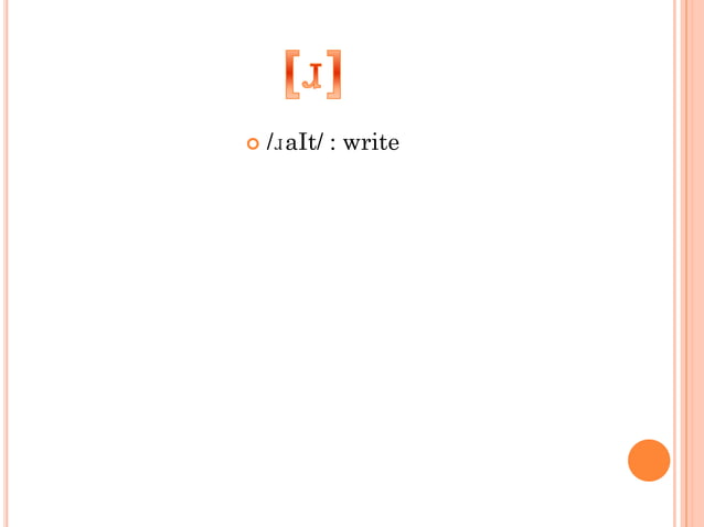 Ipa consonants | PPT