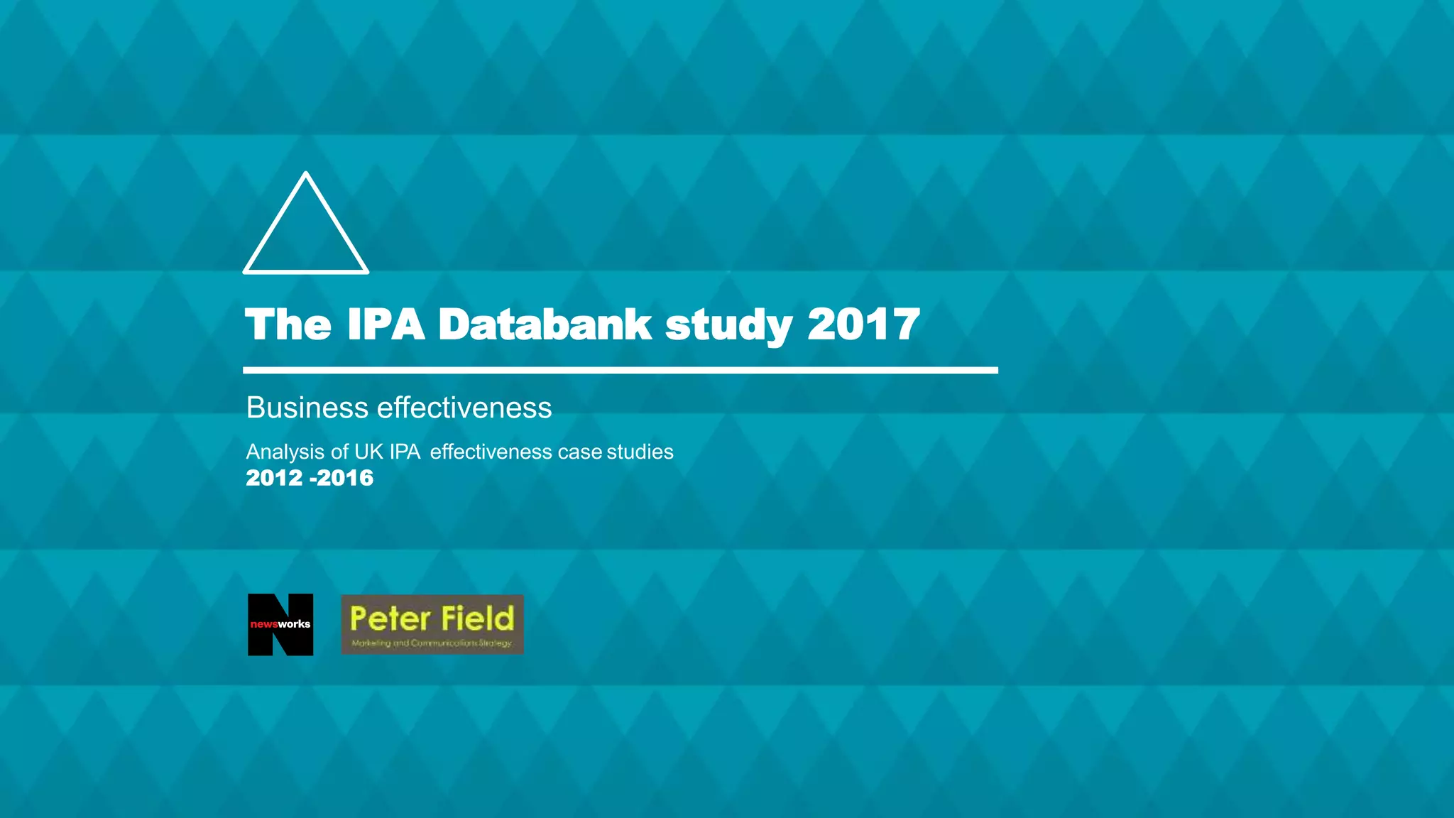 IPA Databank study 2017 | PPT