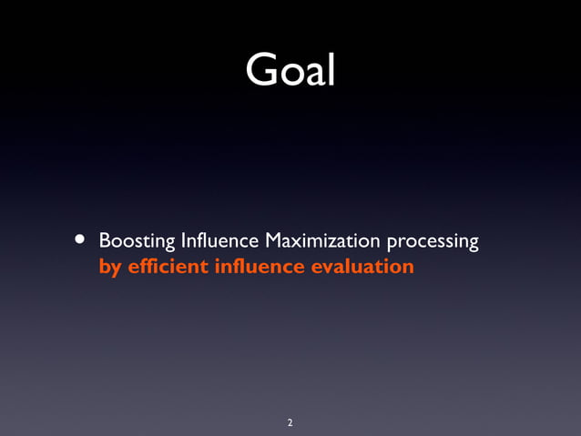 Scalable And Parallelizable Processing Of Influence Maximization For Large Scale Social Networks